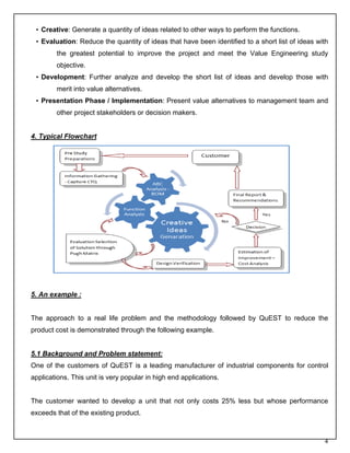 Cost Reduction of a product through Value Analysis & Value Engineering ...