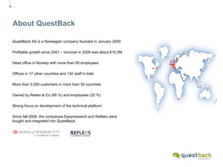 QuestBack - International Presentation | PPT