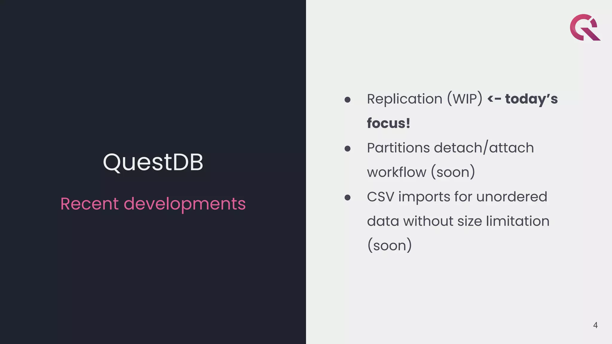 QuestDB-Community-Call-20220728 | PPT