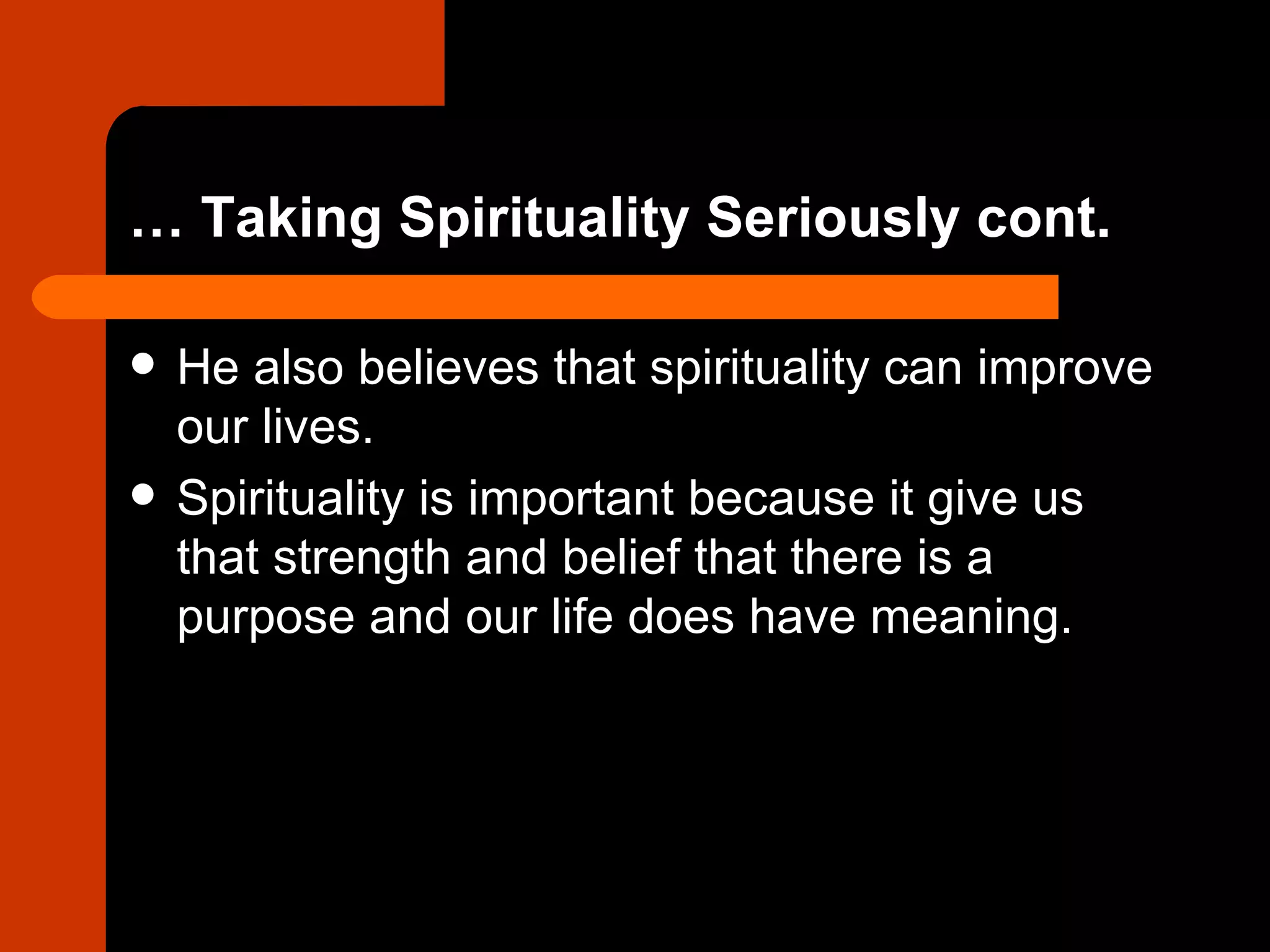 Quest for meaning | PPT