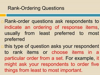 Design and Development of Questionnaire | PPT