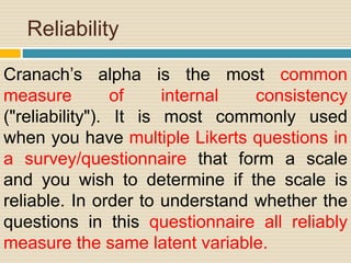 Design and Development of Questionnaire | PPT