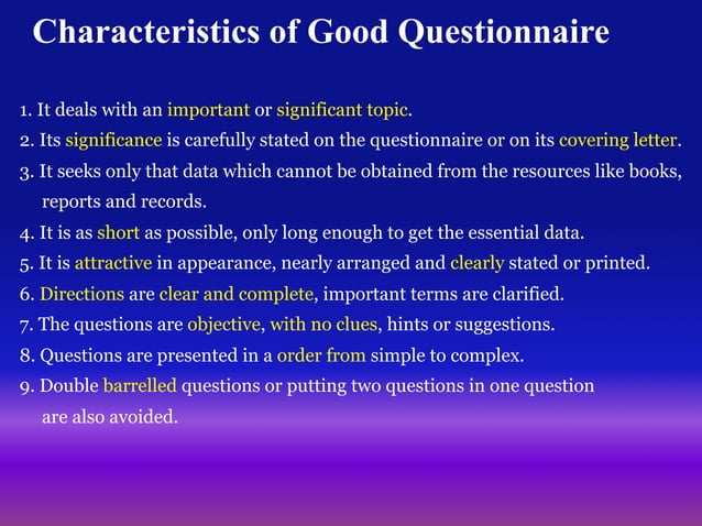 Questionnaire and its Types | PDF | Educational Assessment | Education