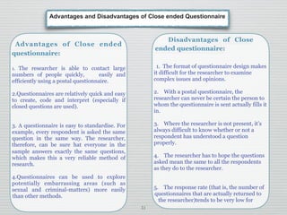 Questionnaire and its Types | PDF
