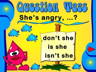 Question tag grammar+exercises | PPT