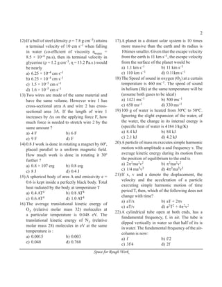 Sample Questions Paper for AIEESE(Secondary) | PDF