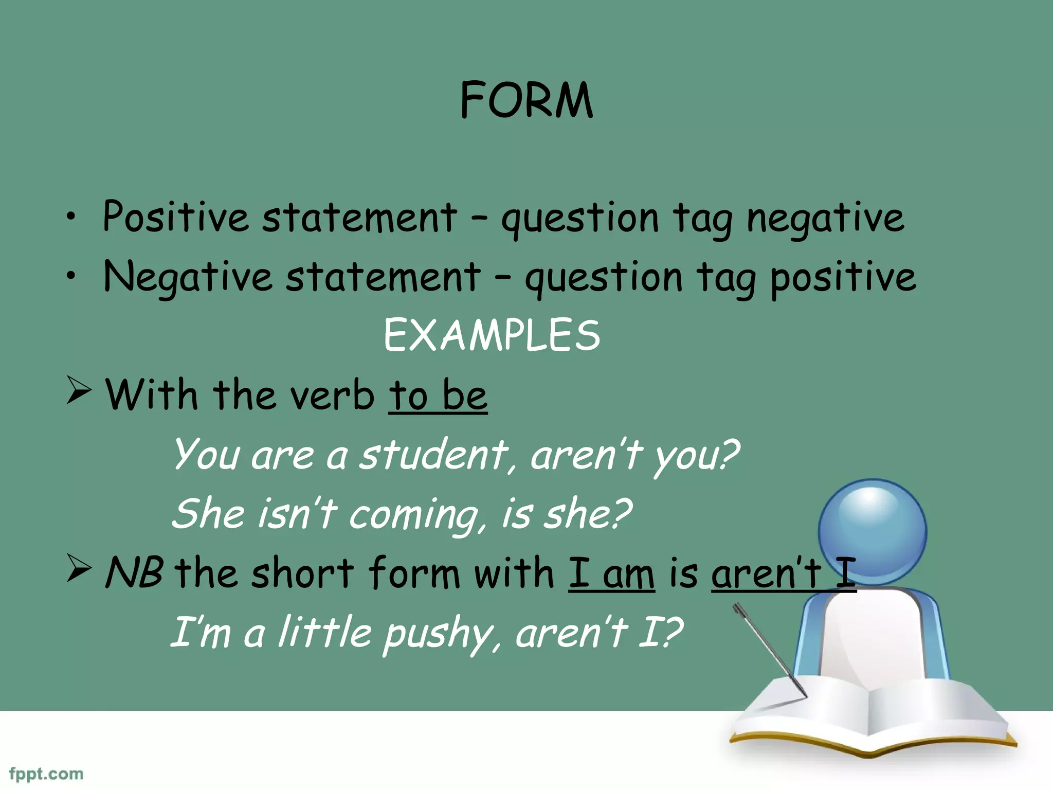 Question tags | PPT