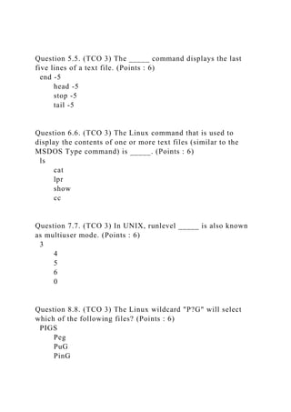 Question 1.1. (TCO 1) _____ is a type of license for software for .docx