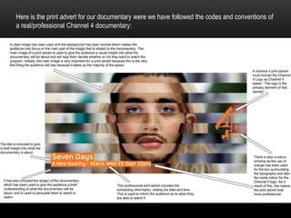 Question 1 print advert ‘makeup your mind | PPTX | Advertising Industry ...