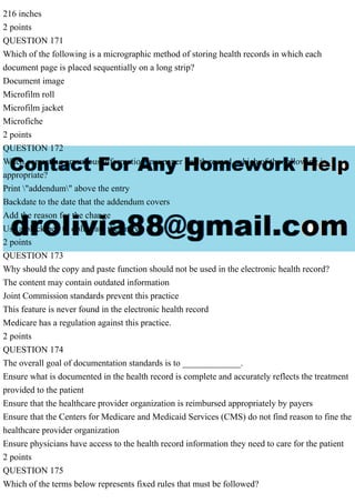 QUESTION 156How can the healthcare facility determine which physic.pdf