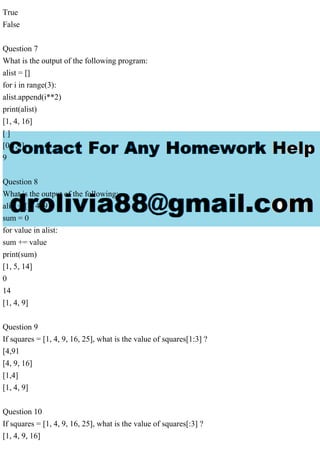 Question 1A Python list is .. set of items.an unorderedan or.pdf