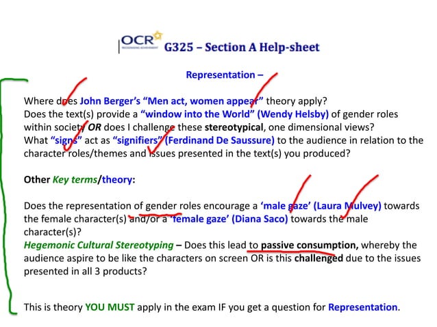 Question 1 b) representation practice | PPT