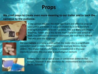 In what ways does your media product use, develop or chalange forms and ...