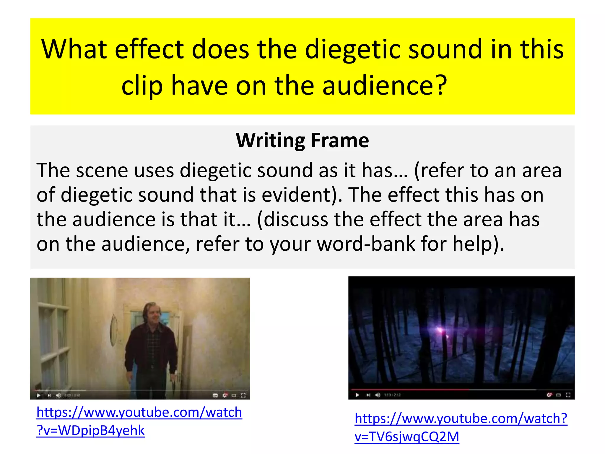 Sound in Film | PPT