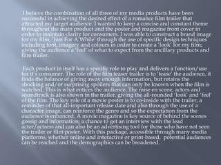 Media Coursework Evaluation Question 2 | PPT