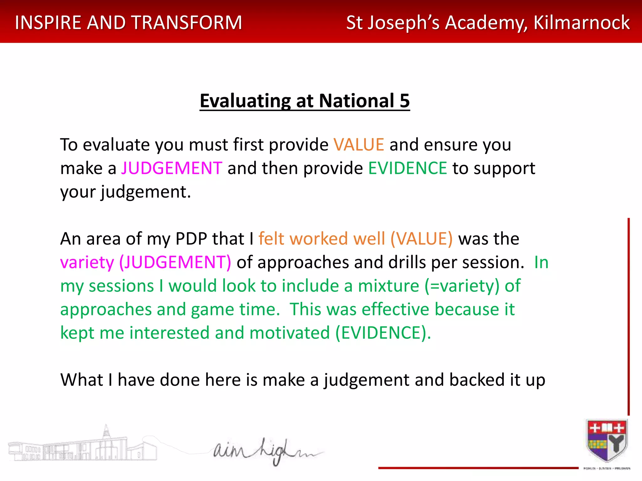 National PE - Question 3d | PPT