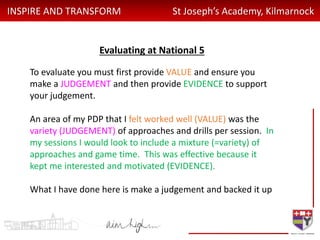 National PE - Question 3d | PPTX