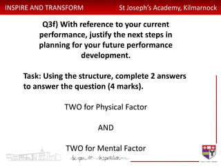 National PE - Question 3f | PPTX