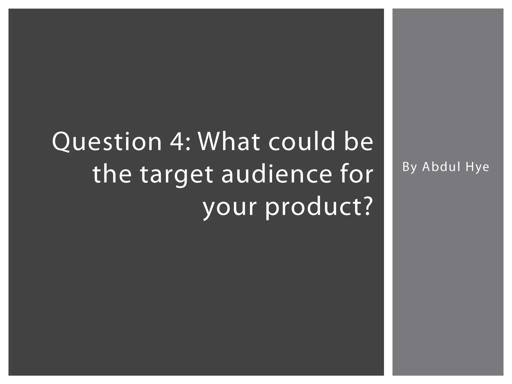 Question 4 Evaluation | PPTX