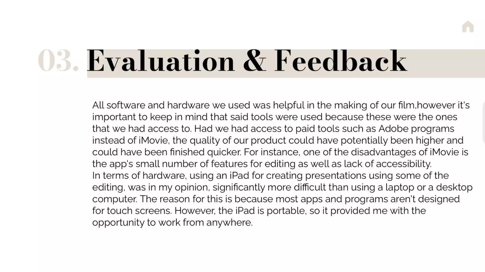 Critical Reflection Question 4 | PPTX