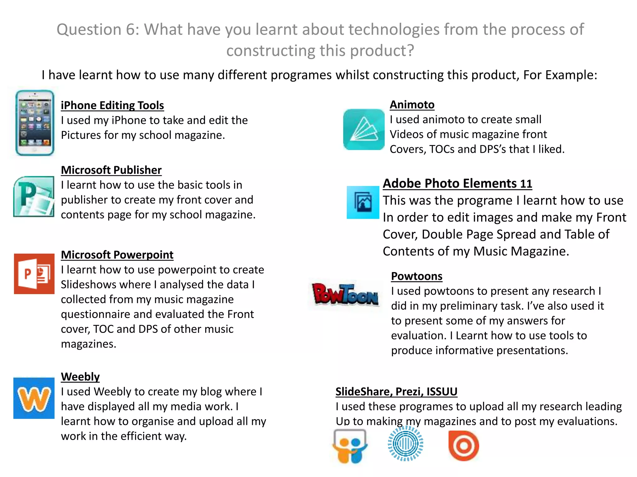 Question 6 | PPTX | Desktop Publishing | Computer Software and Applications