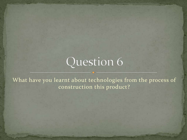 Question 6 Eval(Media 1D) | PPTX | Internet for Beginners | Internet