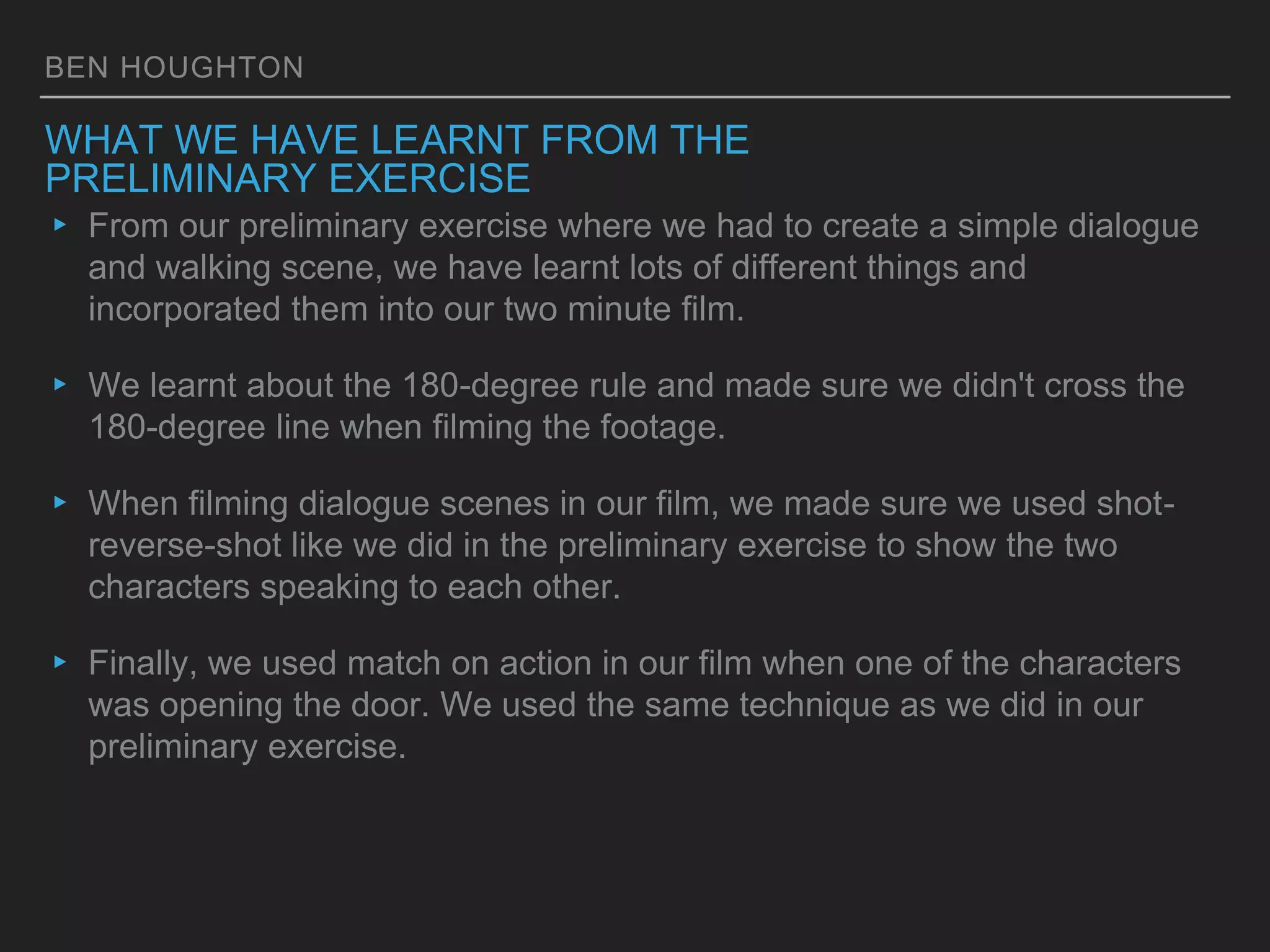 Evaluation - Question 7 | PPTX | Video Production | Content Production