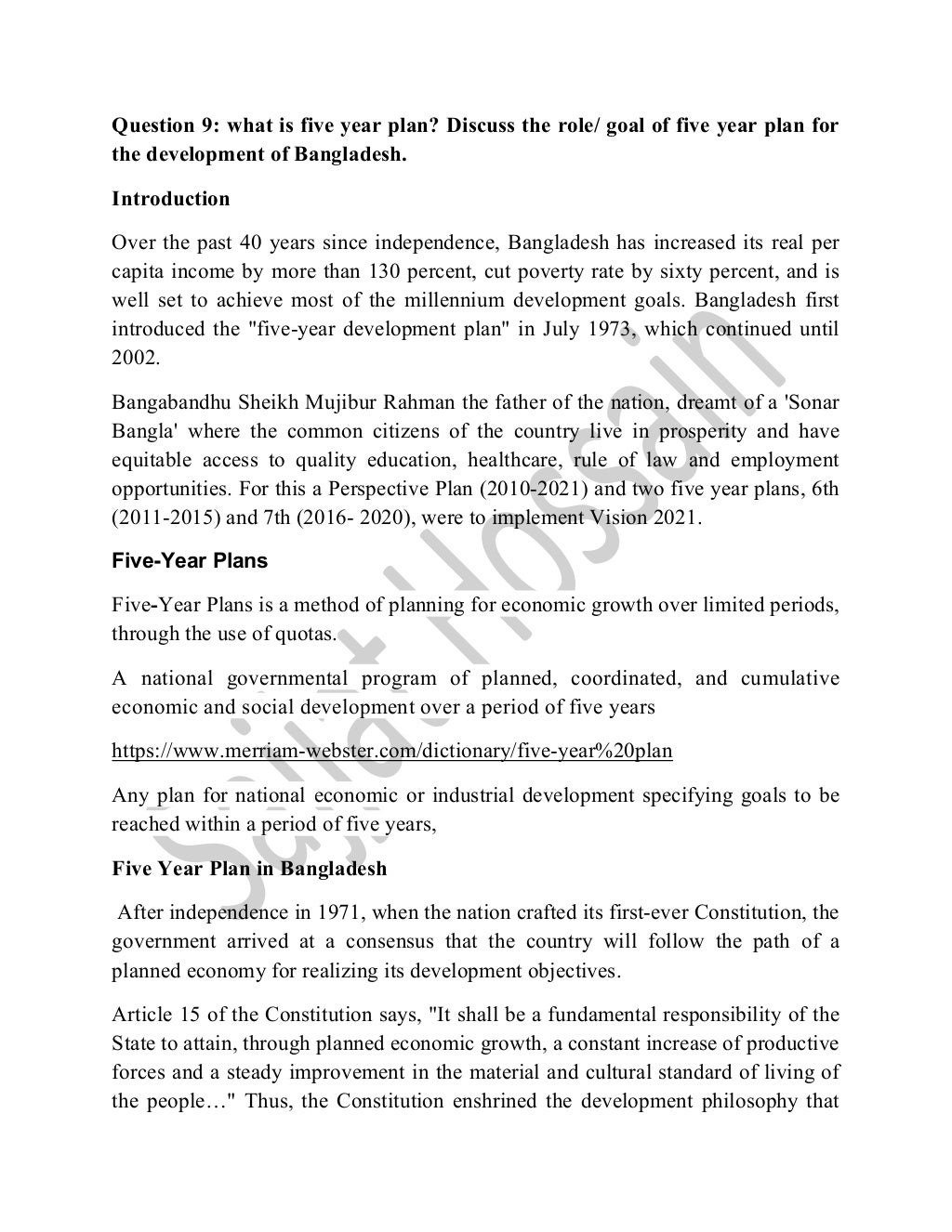 Five year plan of Bangladesh.pdf