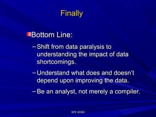 Portfolio Management Using Questionable Quality Data | PPT