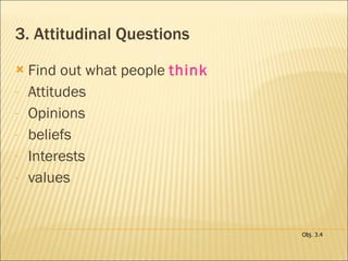 Questionaire | PPT