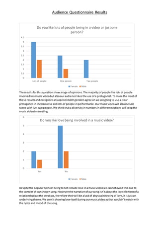 Questionnaire analysis | PDF