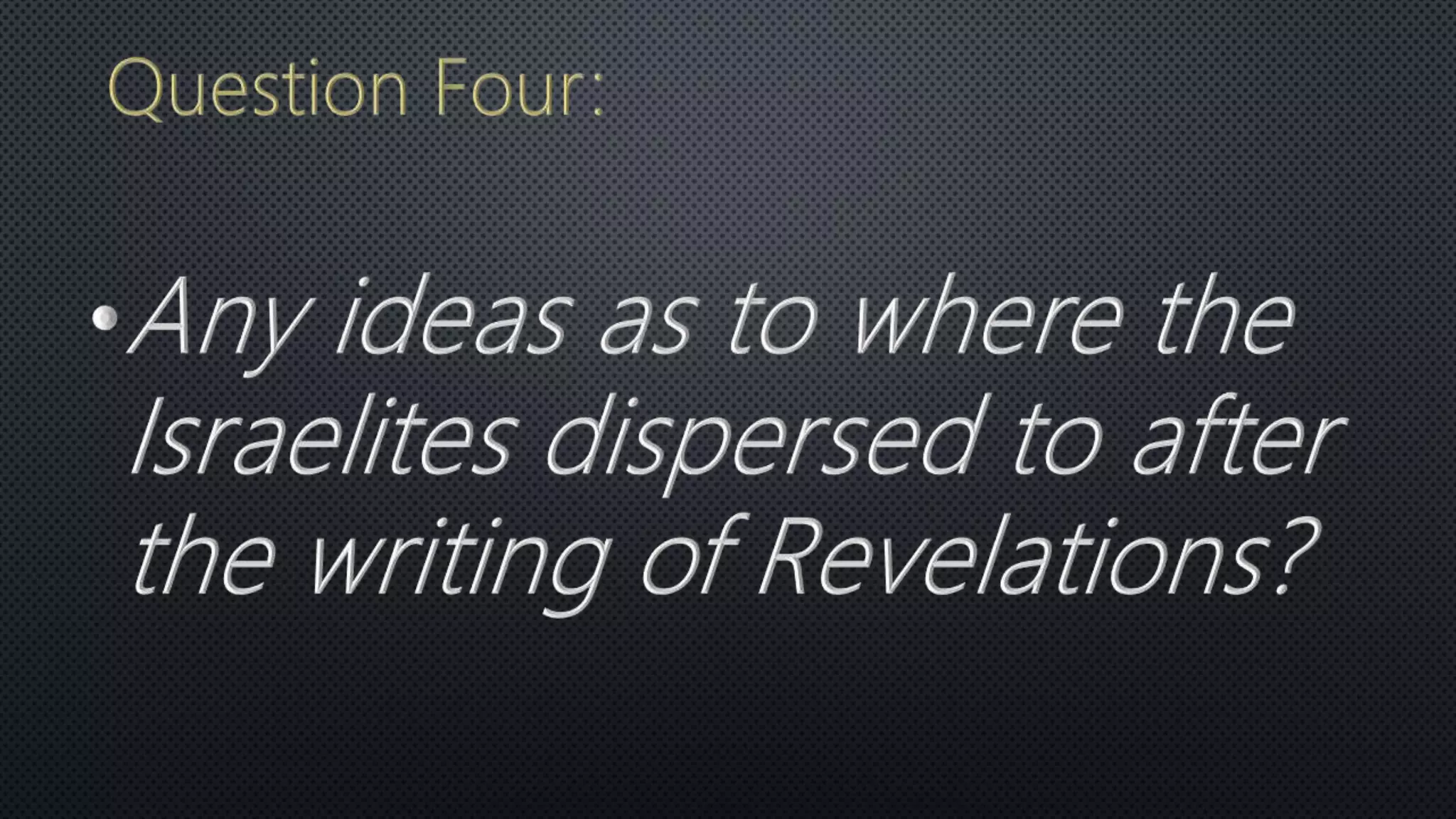 Question and answer night | PPTX