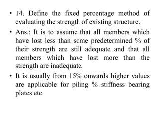 Maintenance and repair strategies Question answers | PPTX