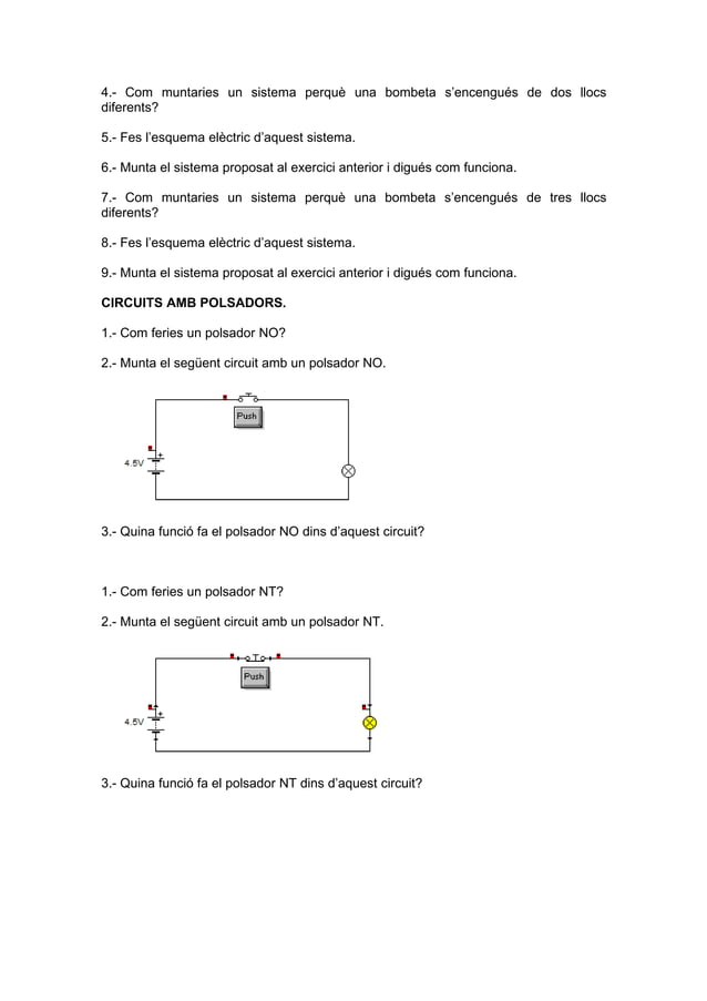 Questionari electricitat | DOC