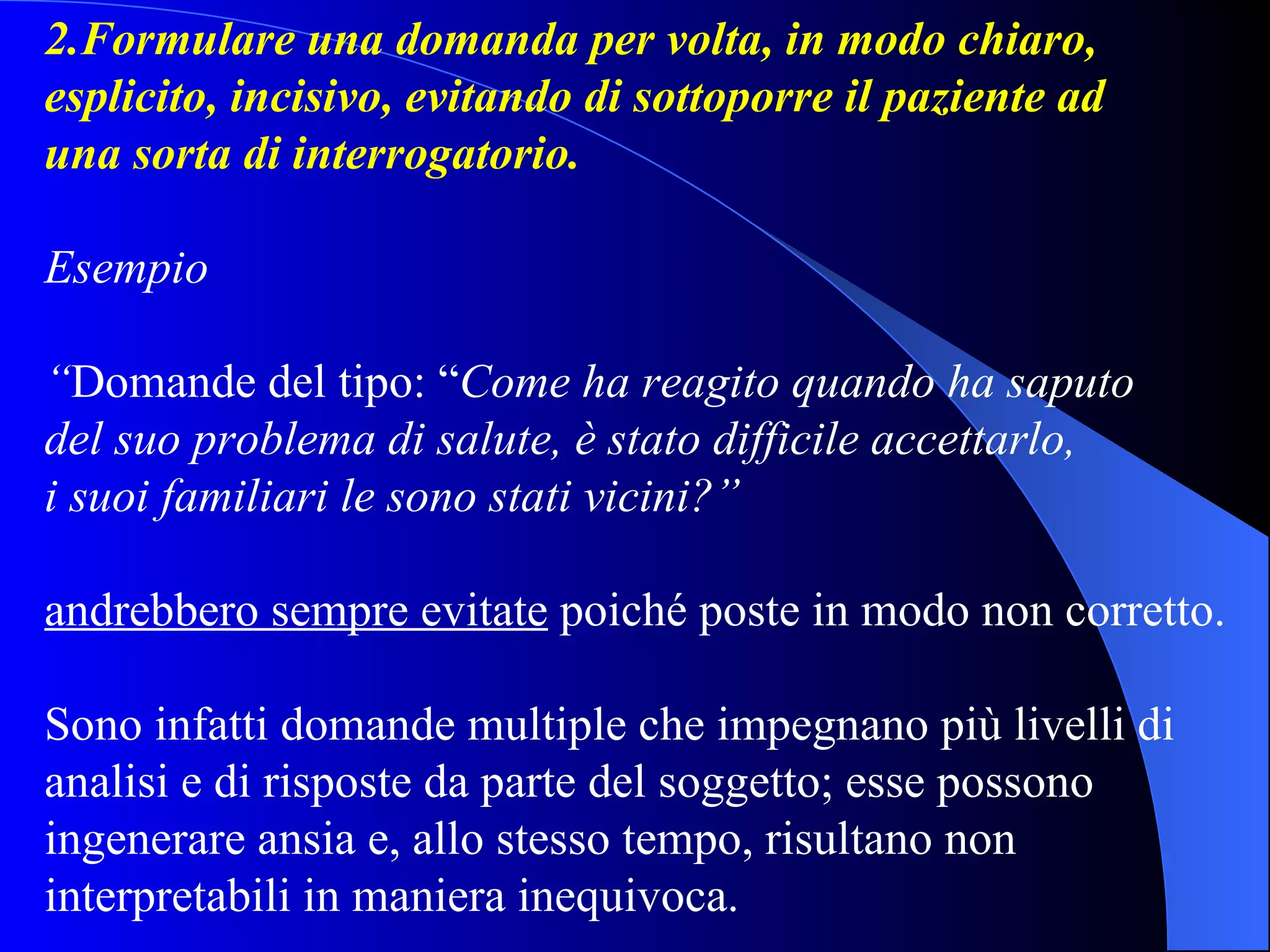 Questionario intervista - pedagogia | PPT
