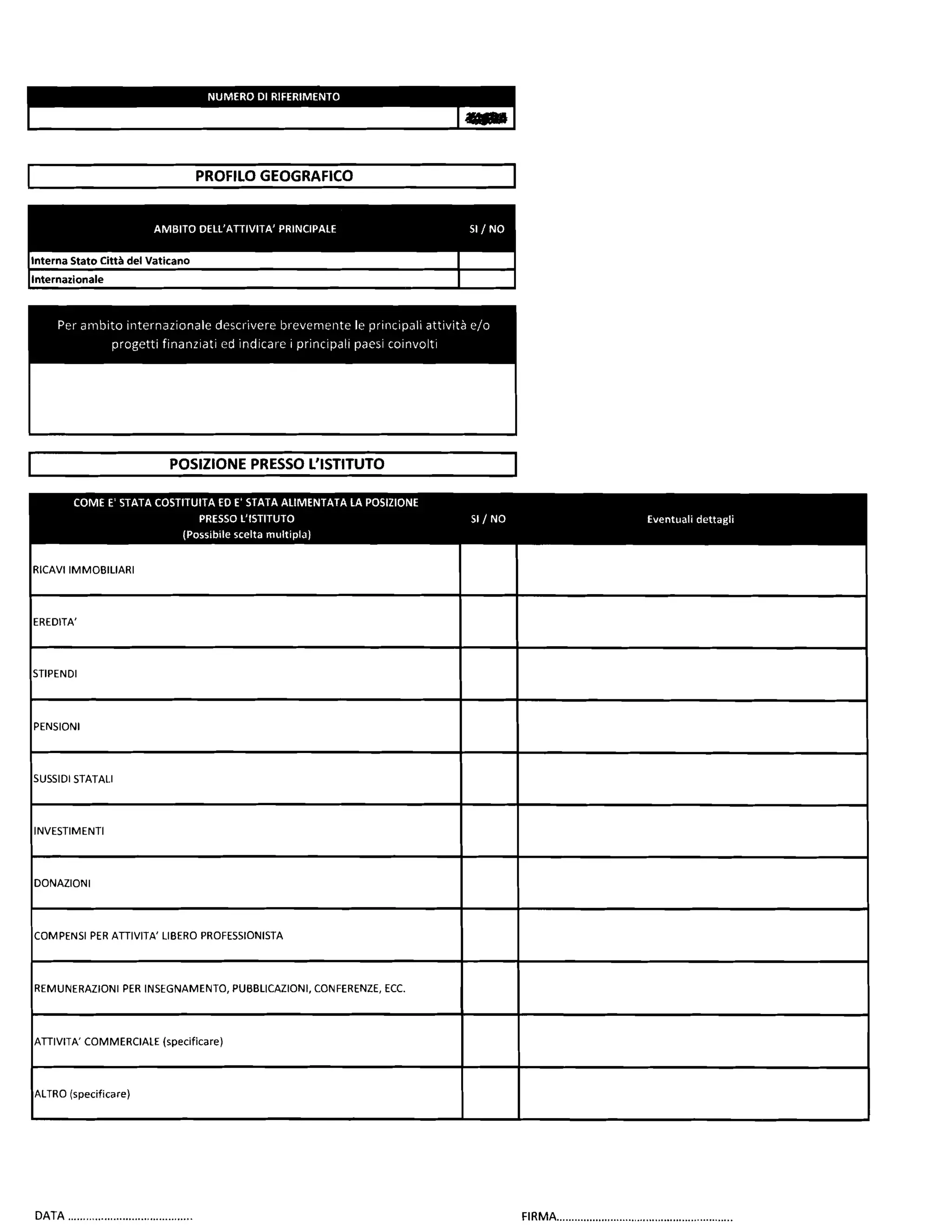 Questionario ior | PDF