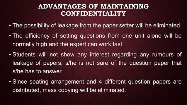 QUESTION BANK PREPARATION, VALIDATION, MODERATION BY PANEL, UTILIZATION ...