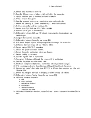 Question bank data management | PDF