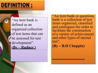 Question Bank preparation nursing education | PPTX