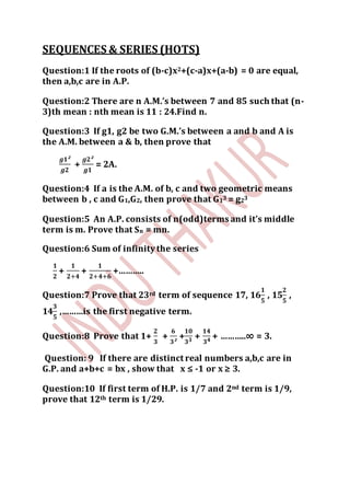 Question bank -xi (hots) | DOCX | Physics | Science