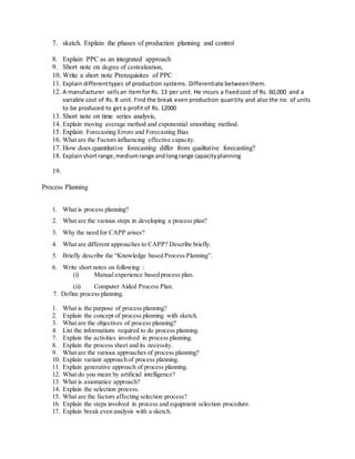 Question bank ppc | PDF