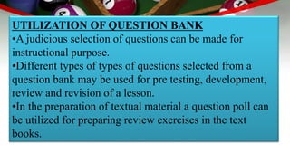 Question bank ppt | PPTX