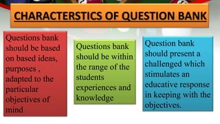 Question bank ppt | PPTX