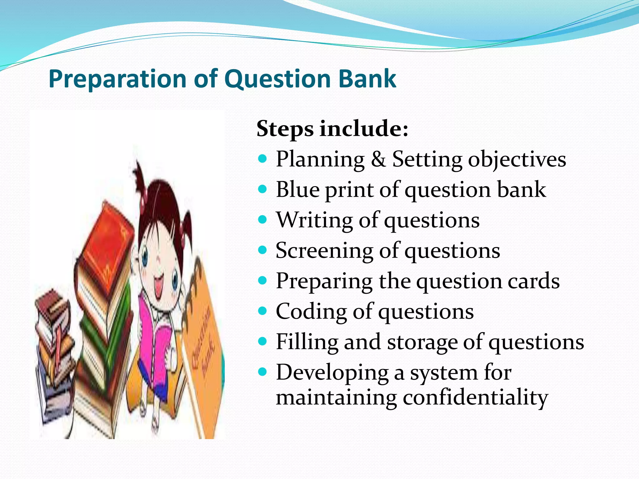 Question bank preparation ppt. by jyot | PPTX