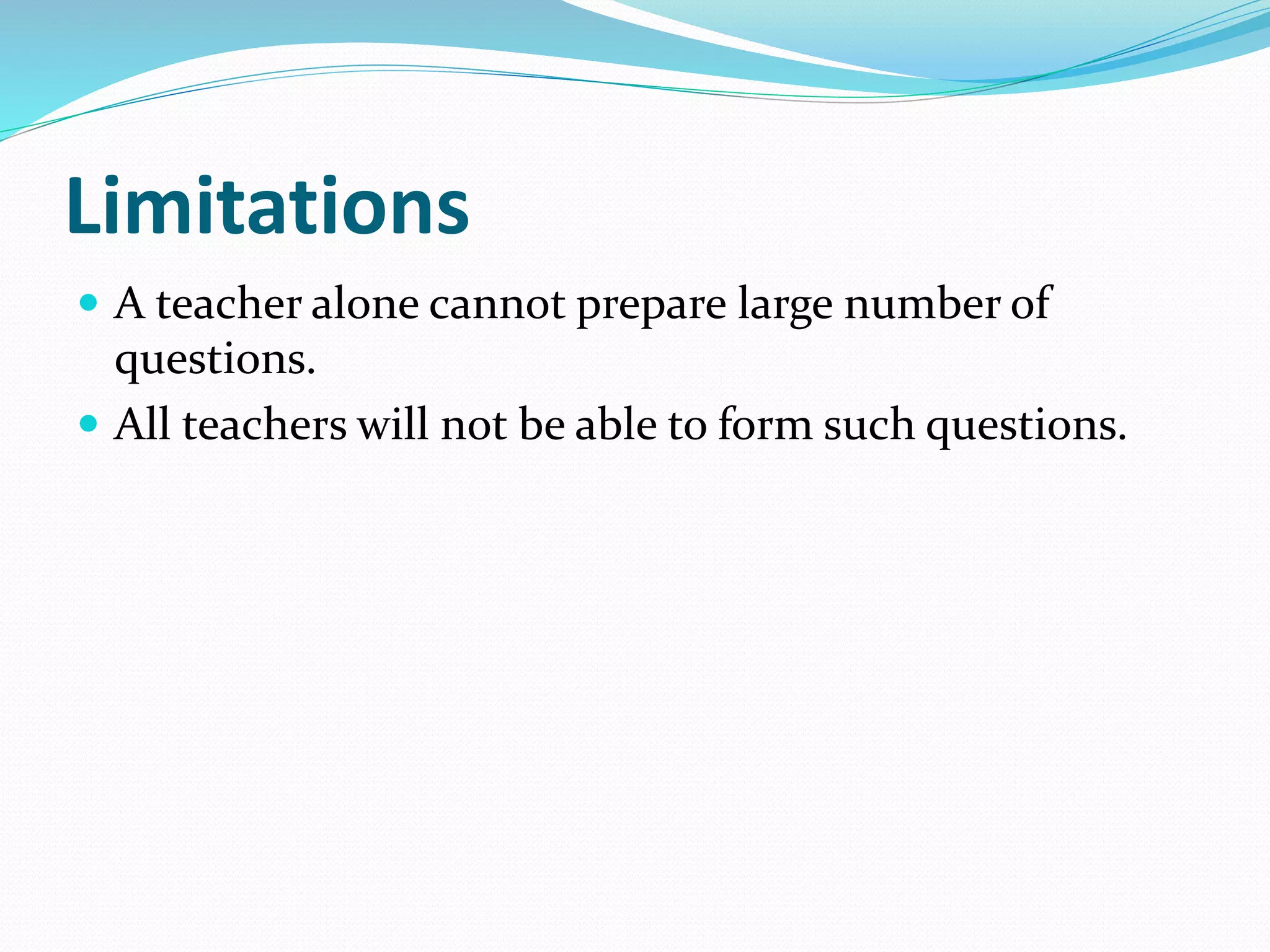 Question bank preparation ppt. by jyot | PPTX