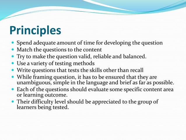 Question bank preparation ppt. by jyot | PPTX | Standardized Testing ...