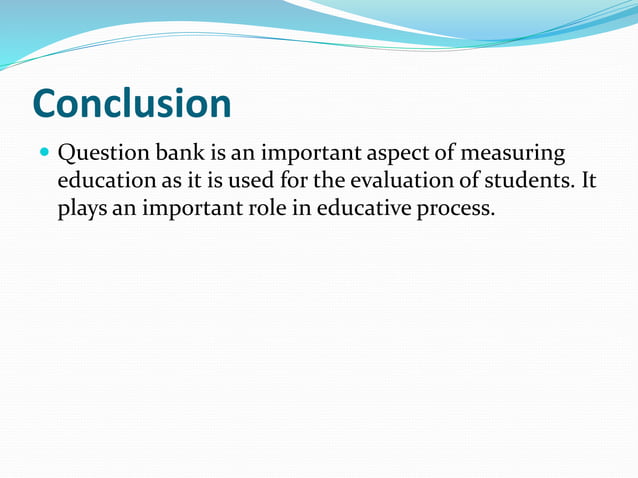 Question bank preparation ppt. by jyot | PPTX | Standardized Testing ...