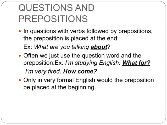 question formation upper intermediate | PPT