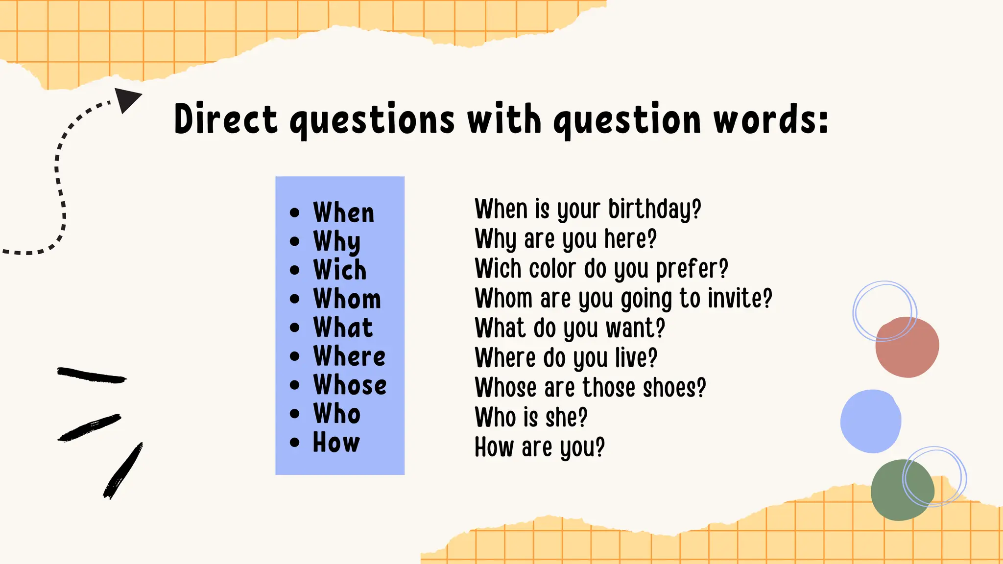 Question Forms en inglés para estudiantes intermedios | PDF
