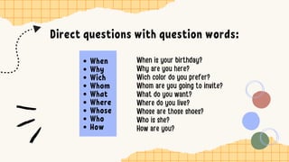 Question Forms en inglés para estudiantes intermedios | PDF